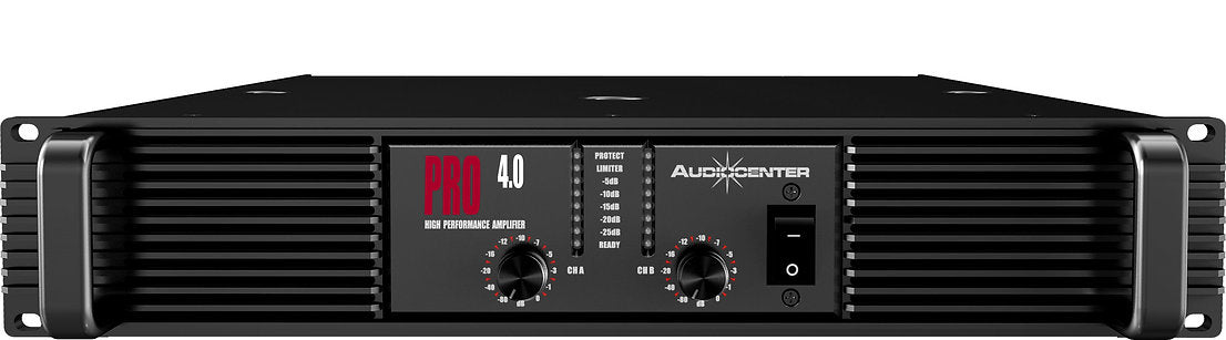 AUDIOCENTER PRO4.0. 1600Watt Power Amplifier – Tunex Audio